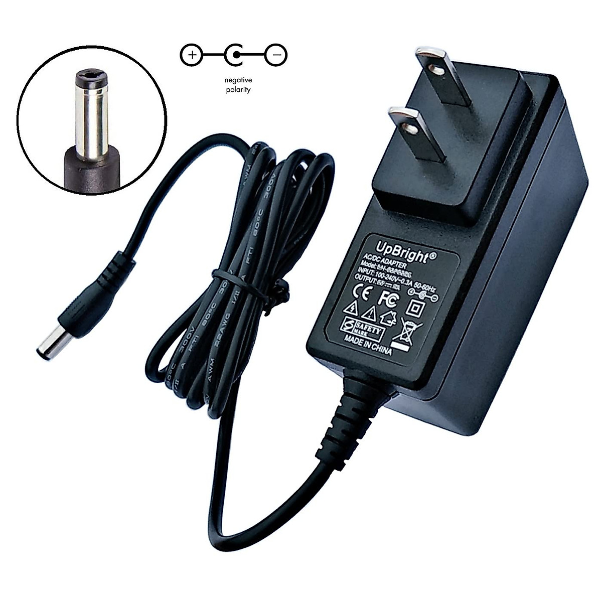UpBright 9V AC/DC Adapter Compatible with Optimus MD-1160 MD-1150 410 42-4031 970 42-4032 690 42-4035 975 Concertmate 950 990 1000 1070 660 670 680 900 980 Radio Shack Realistic Keyboard Power Supply