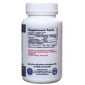 Dr Z’s Vitamins - Vitamin D3 K2 - Vitamin D3 5000 IU + 100 MCG Vitamin K2 MK-7 Per Capsule - K2 D3 Vitamin Supplement - Vitamin K2 D3 - VIT D3K2 - Vitamin D and K - Immune Support (120 Caps)