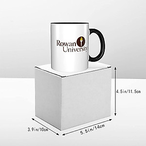 Rowan-University Logo Large Ceramic Coffee Mug, Big Tea Cup For Office And Home,Reusable Cup For Coffee Or Tea