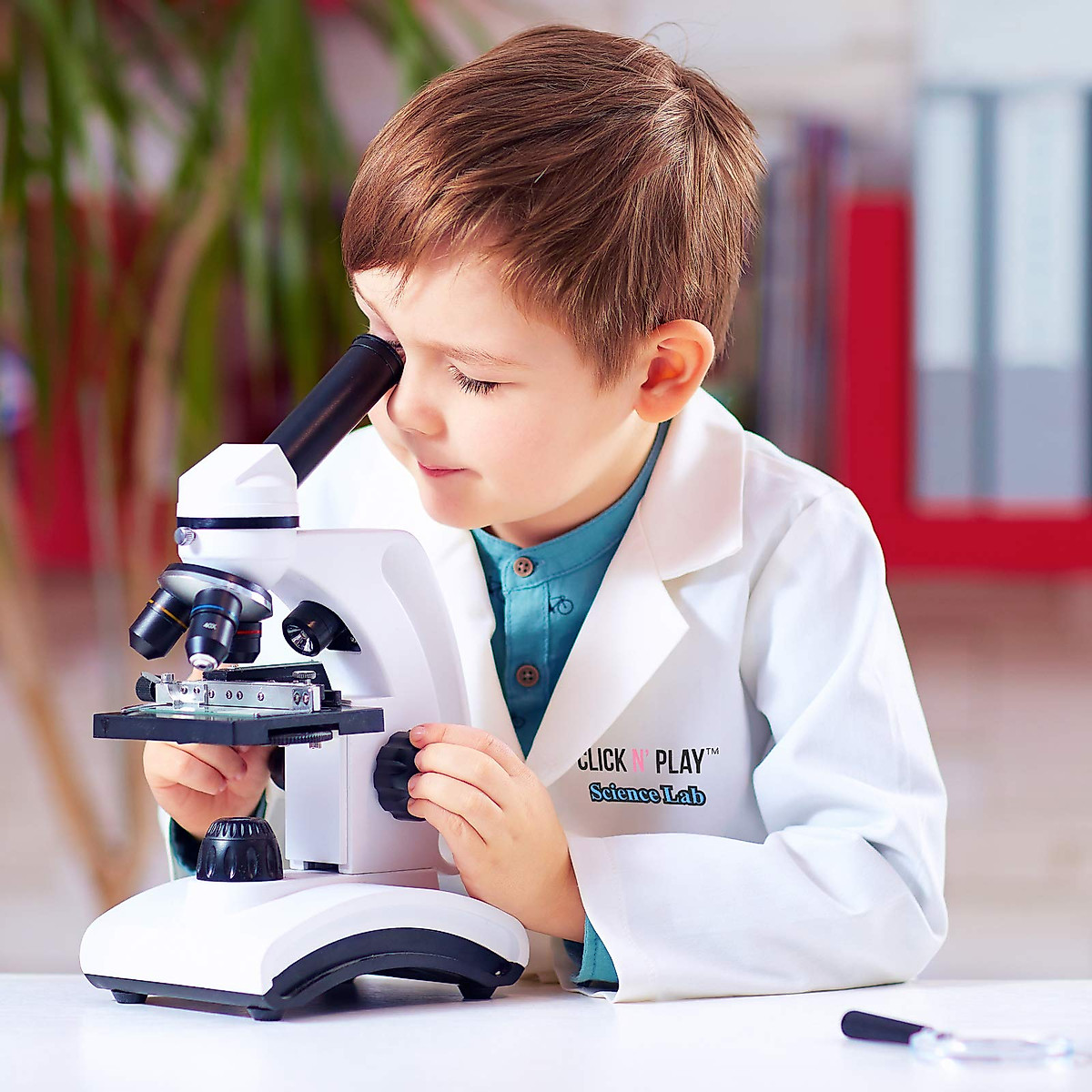 Click N' Play Science Lab Role Play Dress Up Set White