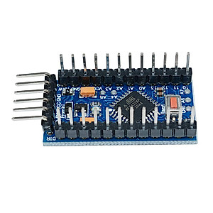 diymore 5pcs Pro Mini ATmega328P 3.3V 8M Module Board with Crystal Oscillator Pins Replace ATmega128