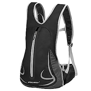 EULANT Ski Backpack, 14L Waterproof & Lightweght Running Backpack, Small Daypack for Cycling Bike Skiing Camping Walking