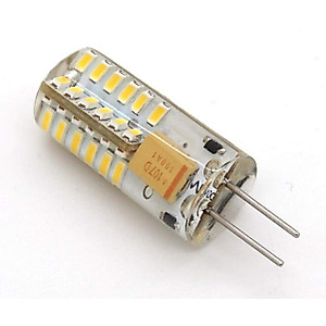 G4 LED Corn Light Bulb 3W Warm White Bi-Pin Base 48 LED Light for Home Kitchen Ceiling Lights,3W(20W Halogen Equivalent),Non-Dimmable,3000K,48 Pcs 3014 SMD,8 Pack