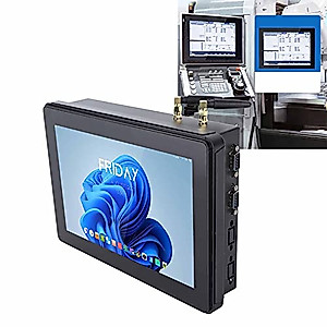 Tgoon Industrial Computer, Fast Heat Dissipation Fanless Industrial PC AC100‑240V for Vending Machines