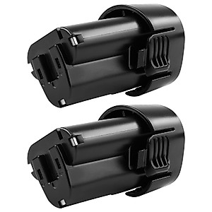 Futurebatt [2Pack] High-Output 3500mAh 10.8V Battery for MAKITA 10.8-Volt Drill Tools Battery BL1013 BL1014 DF030D DF330D 194551-4 194550-6 195332-9