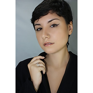 Belantina 1/2 Carat Diamond Spiral Wrap Ring for Women in 14k White Gold (H-I, I1-I2, cttw) Size 7