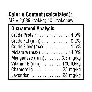 SmartBones Calming Care Sticks 16 Count, Rawhide-Free Chews For Dogs, With Chamomile And Lavender, 7.9 ounce, package may vary