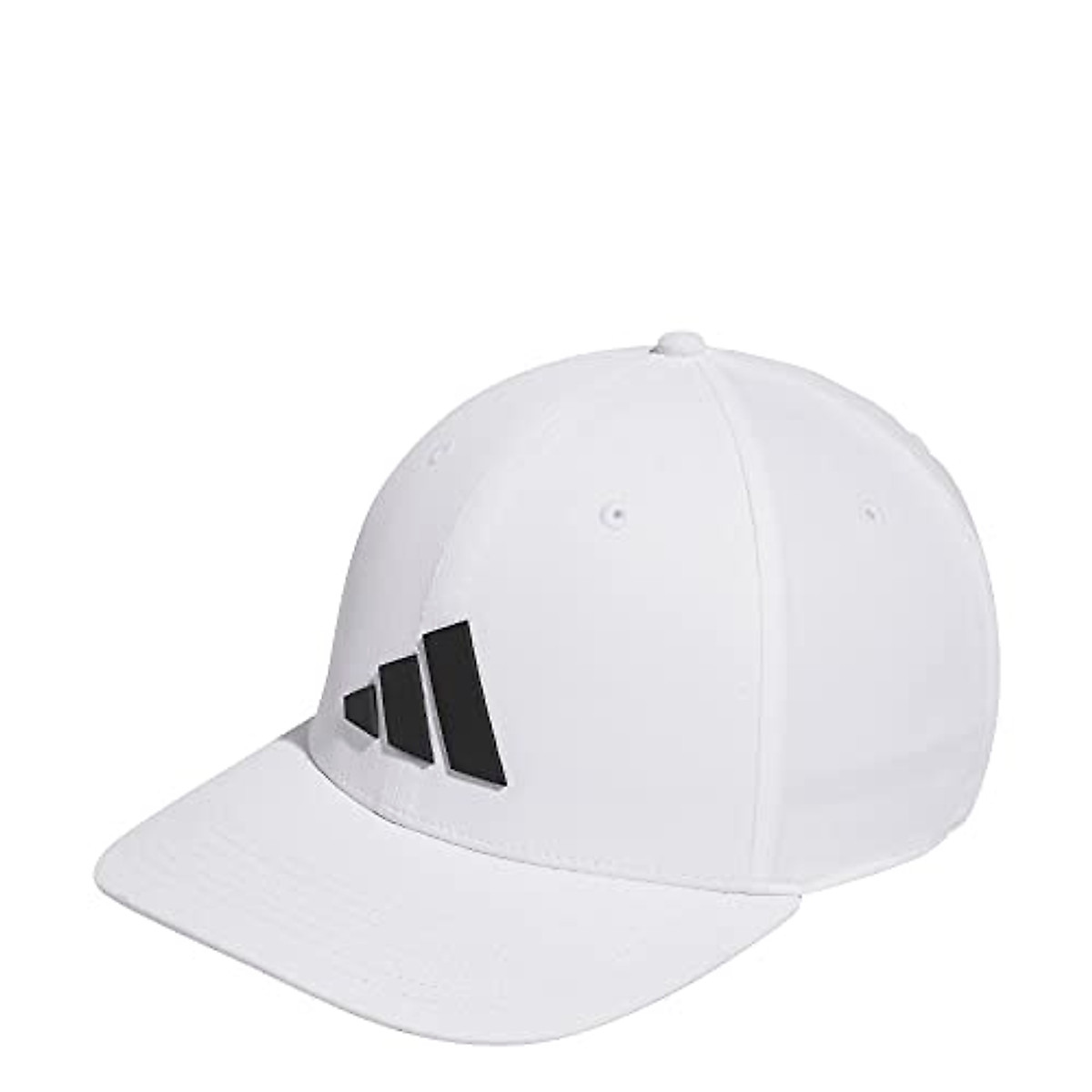adidas Tour Snapback Golf Hat, White, One Size