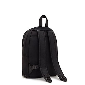 Kipling Women's Challenger Backpack, Spacious Interior, Padded Shoulder Straps, Accessories Organizer, Nylon Bag, Black Tonal, 10.25" L x 14.25" H x 8.25" D