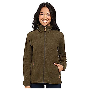 Fjällräven Stina Fleece Dark Olive SM