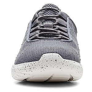 Clarks Women's Nova Step Sneaker, Dark Grey, 7.5 Wide