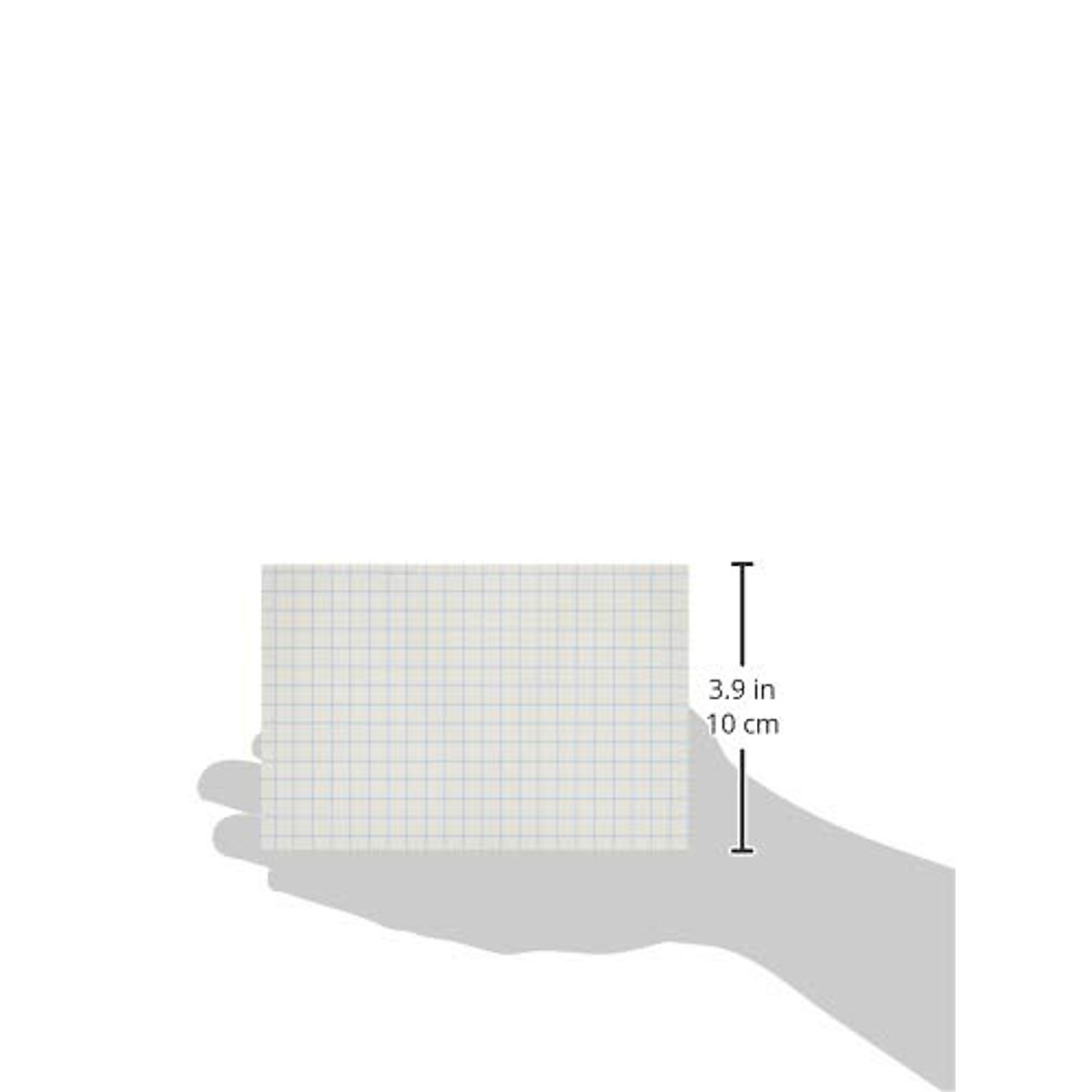 Post-it Super Sticky Notes, 4 in x 6 in, 3 Pads, 2x the Sticking Power, White with Blue Grid Lines, Recyclable (660-SSGRID)