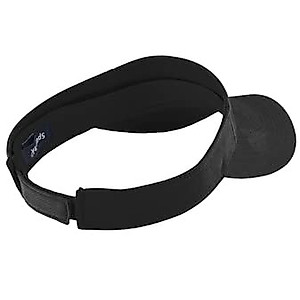 Sport-Tek® PosiCharge® RacerMesh® Visor STC27 / Custom Visor/Embroidery Visor/Monogrammed Visor (Black)