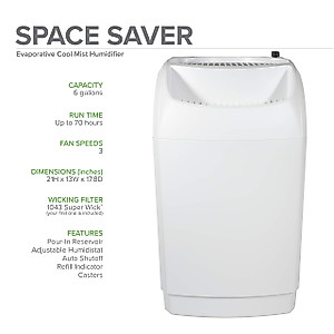 AIRCARE Space-Saver Evaporative Whole House Humidifier (2,300 sq ft)