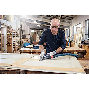 BOSCH OSM450CR4 1-Piece StarlockMax 40-Grit Oscillating Multi-Tool Carbide Delta Sanding Pad for Extreme-Duty Application in Grout and Abrasive