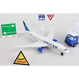 Daron United Airlines Airport Playset