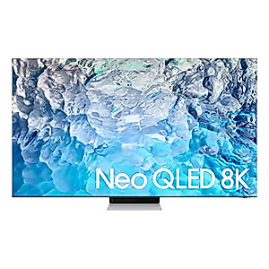 SAMSUNG QN65QN900BFXZA 65" 8K QLED UHD HDR Smart Infinity-Screen TV with a Sanus VLF525-B1 Full-Motion Premium Series Mount for 50"-82" Flat Screen TV's (2022)