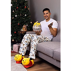 Ground Up Adult Winnie the Pooh Slippers Large/X-Large