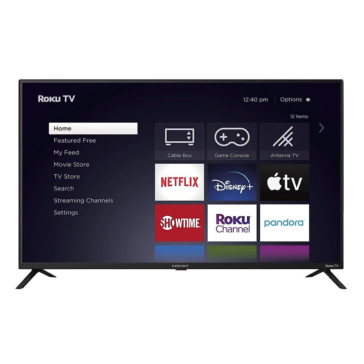 Element 40" 1080p Full HD LED Roku TV Works with Google Assistant and Amazon Alexa - E2AA40R
