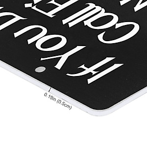 COOLDEER If You Didn't Call First I'm Not Home Hanging Door Sign, 6" x11" Garden Decor, Front Porch Wall Plaque House Sign, Kitchen Yard Home Farmhouse Hanging Wall Decor Sign