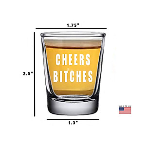 Rogue River Tactical Funny Shot Glass Cheers Gag Gift Hilarious Drinking Joke