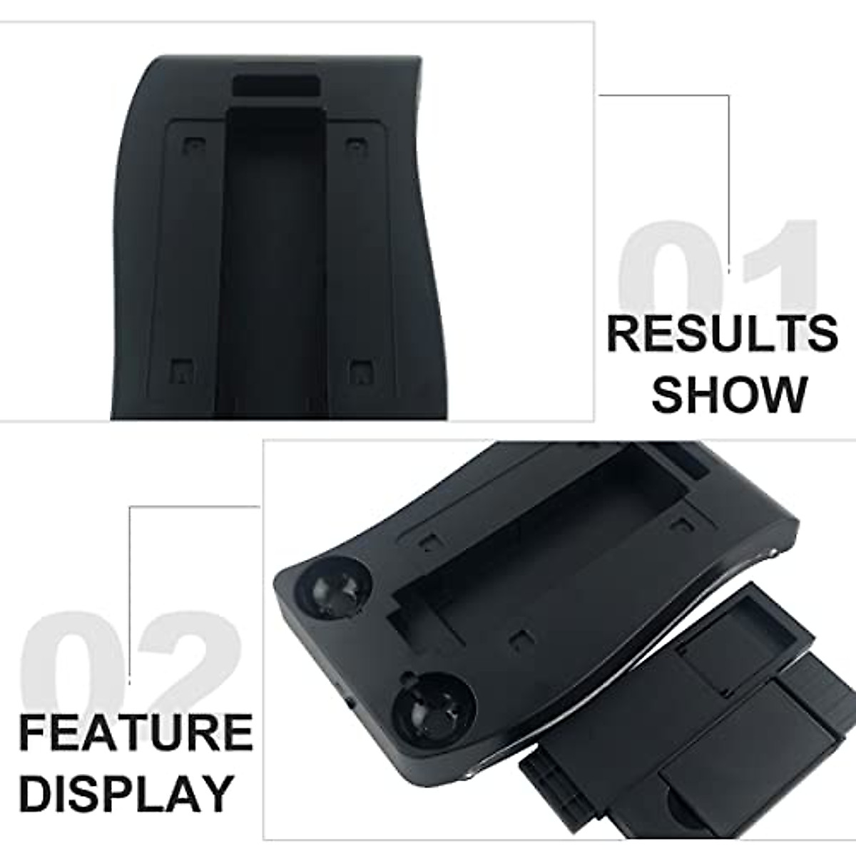 SOLUSTRE Vr Controllers Controller Glasses Game Organizer Displaying Stand Station Console Conter Charging Vertical Display Holder