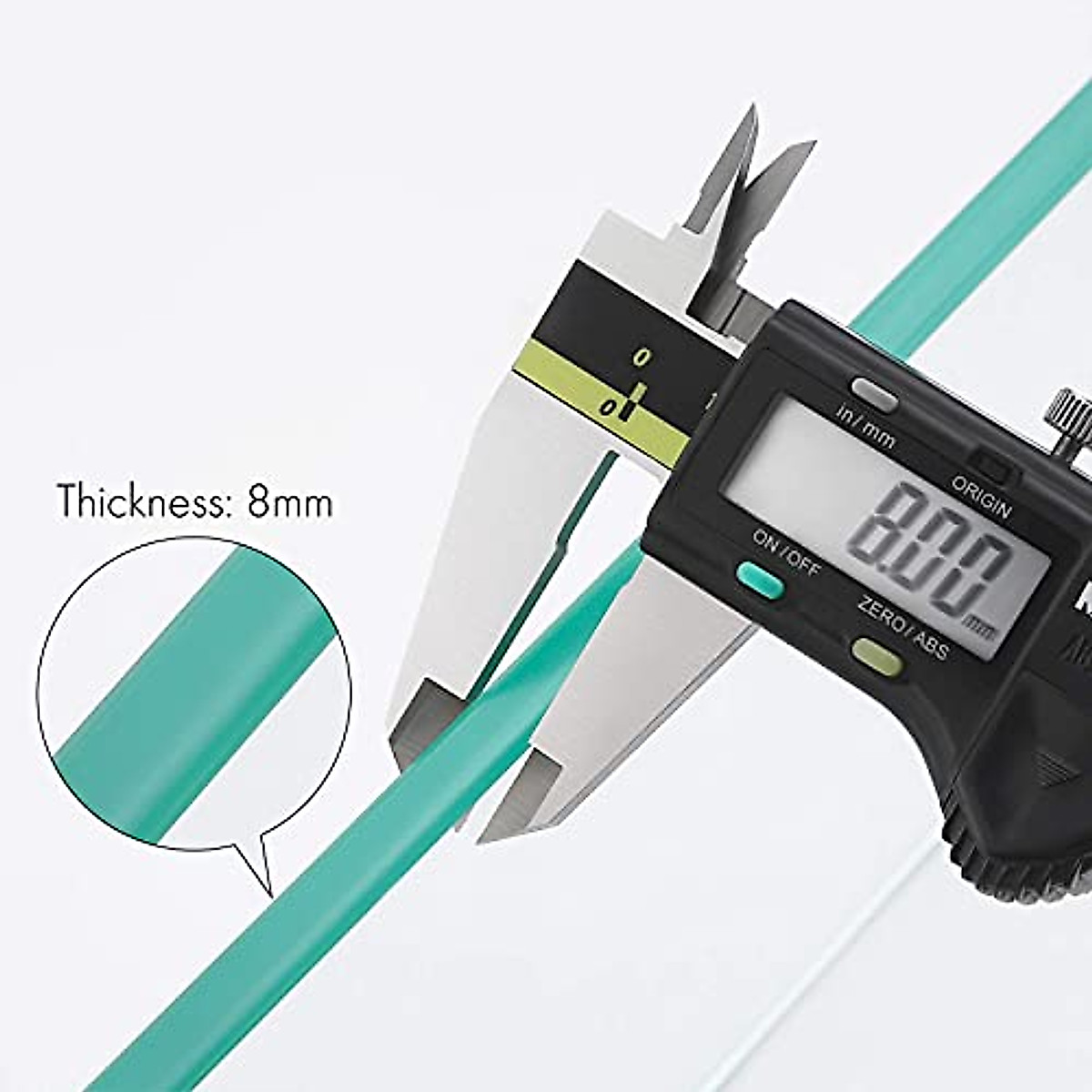 KES Bathroom Shelf Extra 8 MM-Thick Tempered Glass with Aluminum Bar and Rail Storage Organizer Retangular Rustproof Wall Mount Black, A4127A-BK