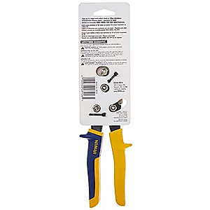 IRWIN Aviation Snip, Aviation Snip, Straight (2073113), 9-1/2" (241 mm)