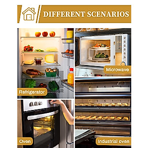 DORESshop Appliance Bulb, 40W Microwave Light Bulbs Under Hood, T8 E17 Stove Light Bulbs Under Hood, Under Microwave Light Bulb, Refrigerator Light Bulb, Lava Lamp Light Bulb, Oven Light Bulb, 2 Pack