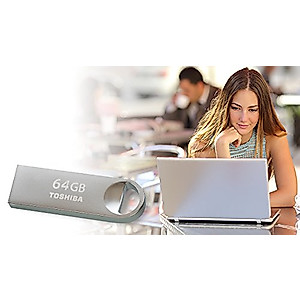 Toshiba 64GB USB 2.0 Flash Disk TransMemory U401 USB2.0 Flash Drive Metal USB Stick ( THN-U401S0640A4 )