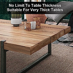 Namubarwa Hidden Strap Tablecloth Clips - Perfect for Picnic Tables and Thick Tables Indoor and Outdoor, Keep Your Tablecloth Secure with Our Invisible Table Cloth Clips!