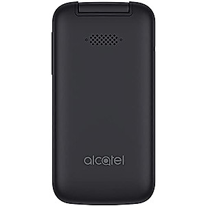 Alcatel GO FLIP 3 Black 4GB 4052W (GSM Unlocked) Flip Phone - For Senior Easy Use (Renewed)
