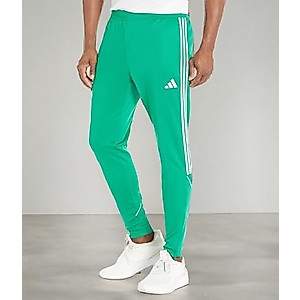 adidas Men's Tiro Pants, Court Green/White, Small