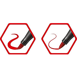 Premium Fibre-Tip Pen - STABILO Pen 68 brush Meduim Cold Grey Box of 10