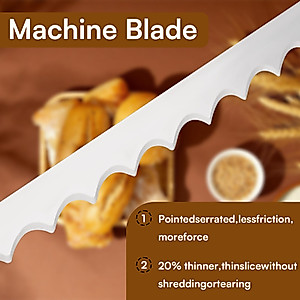 LOVLLE Bread Knife for Homemade Bread- Wooden Bread Bow Knifes sourdough Serrated Cutter Used for slicing bread include a dough whisk, scoring knife for bread baking