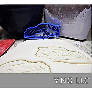 WHEELS OR HEELS GENDER REVEAL BABY SHOWER SET OF 3 COOKIE CUTTER MADE IN USA PR1193