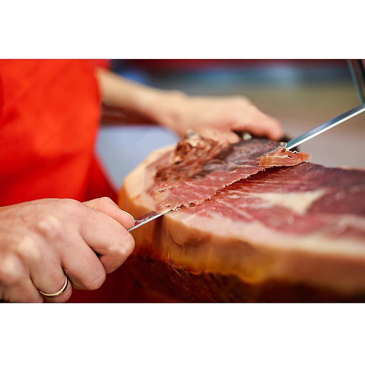 YOUSUNLONG Slicing Knife 12"(305mm) - Premium High-carbon molybdenum steel blade - Meat & Ham Slicer - Ergonomic & non-slip handle