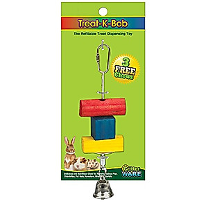 Ware Manufacturing Wood Treat-K-Bob Small Pet Treat Dispenser