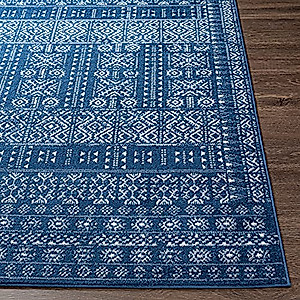 Artistic Weavers Bohemian Moroccan Goldie Area Rug,7'10" x 10',Navy