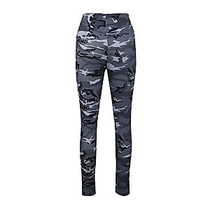 F_Gotal Womens Yoga Pants High Waist Tummy Control Camo Stretchy Butt Lift Tights Workout Leggings Gym Jogger Sweatpants