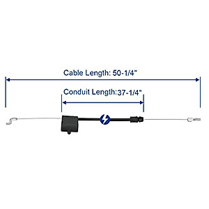 Wellsking 946-0957 746-0957 Lawn Mower Blade Control Cable for MTD Troy Bilt Ryobi Bolens Yard Man Yard Machines Push Mower