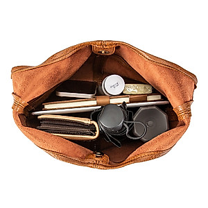 Montana West Hobo Bags for Women Ultra Soft Foldable Shoulder Bag Purse with Coin Purse,MWC2-122BR