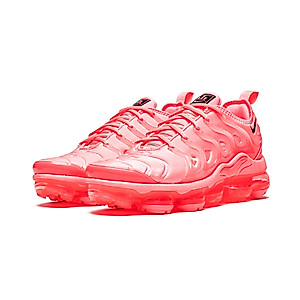 Nike Women's Air Vapormax Plus, Sunset Pulse/Black-ghost Green, 9.5