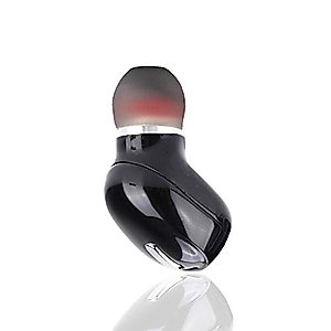 Wireless Earbuds, Bluetooth 5.0 in‑Ear Portable Noise Cancelling Stereo Mini Earphones Headsets, Compatible with Universal Phone, for Sports Running (1 pic)(Black)
