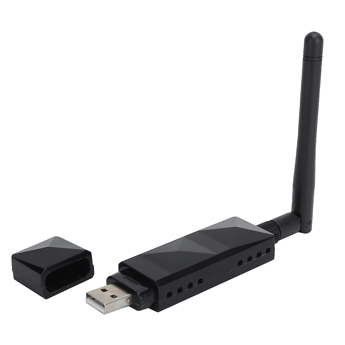 Dilwe AR9271 USB Adapter, NetCard Detachable 2DBI Antenna Adapter for TV/PC Desktop Laptop