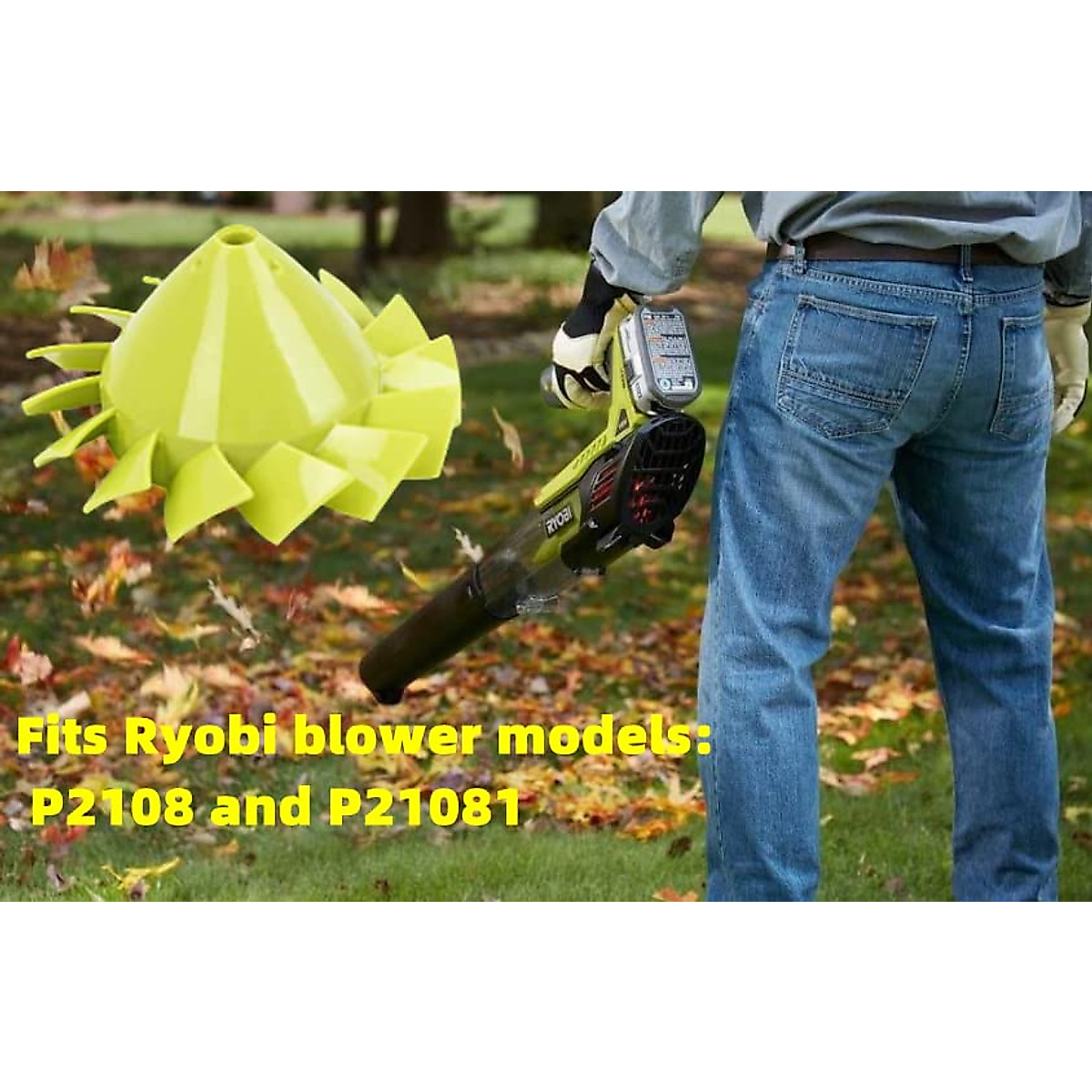 Aoheke ONE+ 18V Blower P2108 P21081 529437003 529437001 for Ryobi Blower Fan