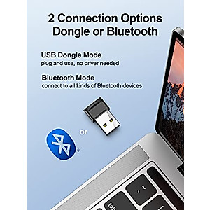 EITIPOK Bluetooth Headset, Bluetooth Trucker Headset with Noise Canceling Mic, On Ear Bluetooth Headphones for Cell Phone/PC/Tablet/Laptop/Computer, Hands Free Headset for Trucker/Business/Students