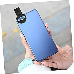 Hemobllo 4 Pcs Phone Lens Clip Fotos Camera Filter Camera Lenses Fish Eyes Lens Cell Phone Camera Lens Kit Fisheye Lens for Phone Universal Phone Photo Lens Clips Phone Lens Clips Kit Phone