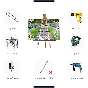 Custom Cut Plexiglass Sheet Cut to Size-Clear Acrylic Sheet 1/8" (3mm) Thick  with Flat Edges and Protective Film, for DIY Craft Projects,& Table Top Signs by Fab Glass, and Mirror