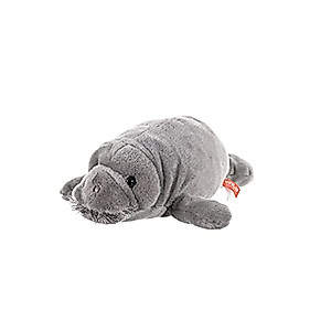 Wild Republic Manatee Plush, Stuffed Animal, Plush Toy, Gifts for Kids, Cuddlekins 10 Inches